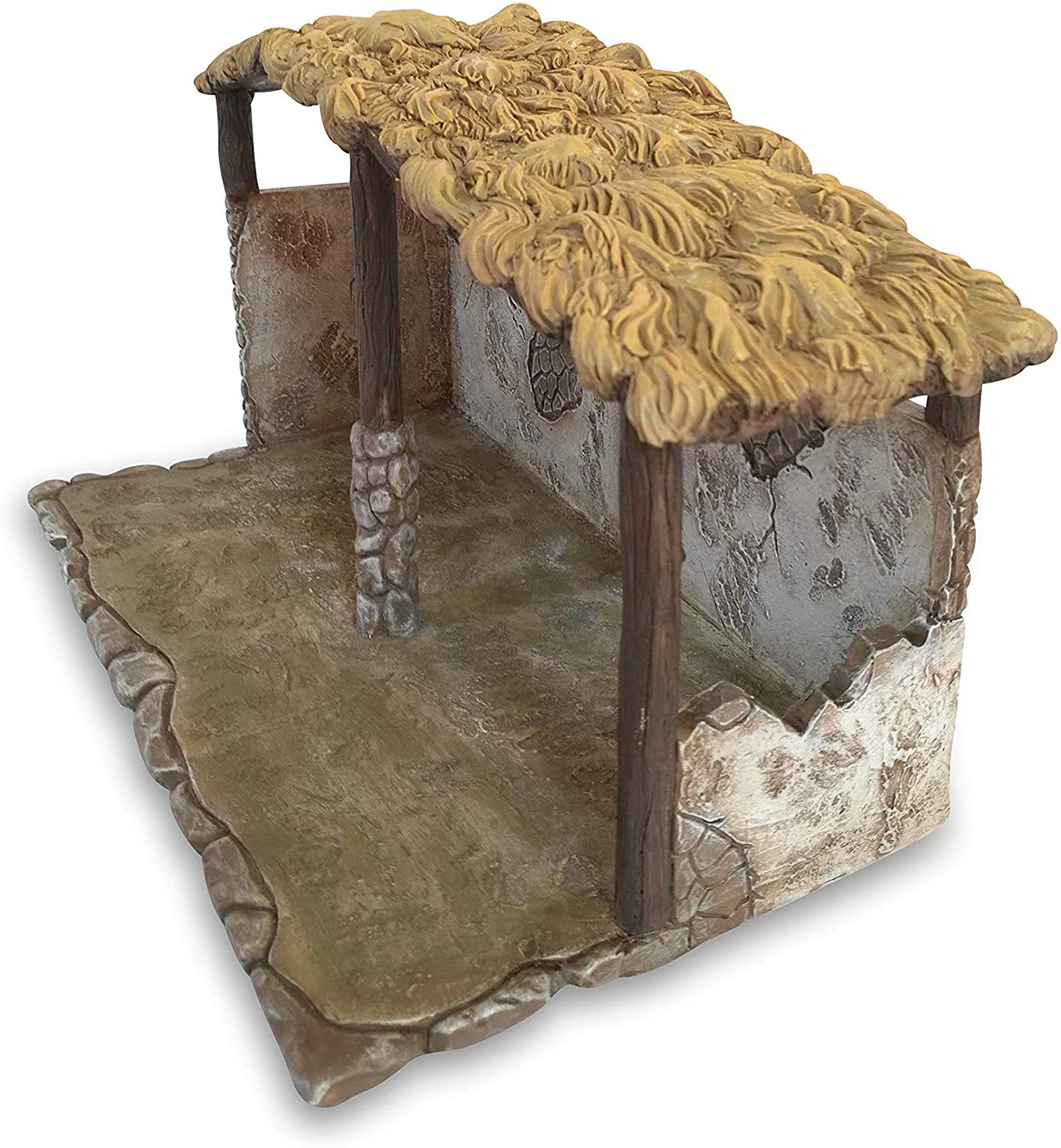 Faithful Treasure Christmas Nativity Scene Stable, Creche, Barn, Shed ...
